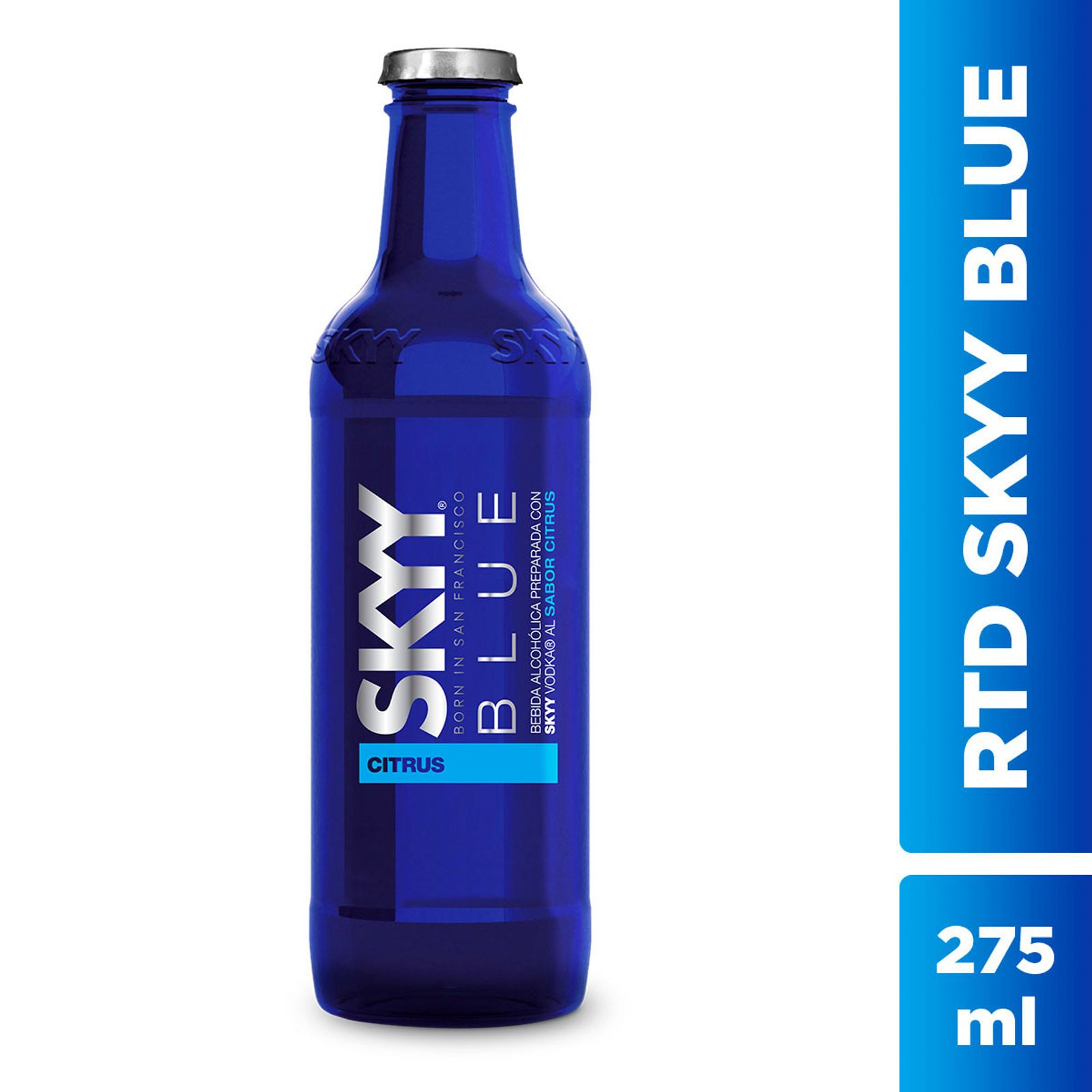 Pieza - Mezcla Skyy Blue Citrus 275 Ml | La tienda Online de Cavadelduero