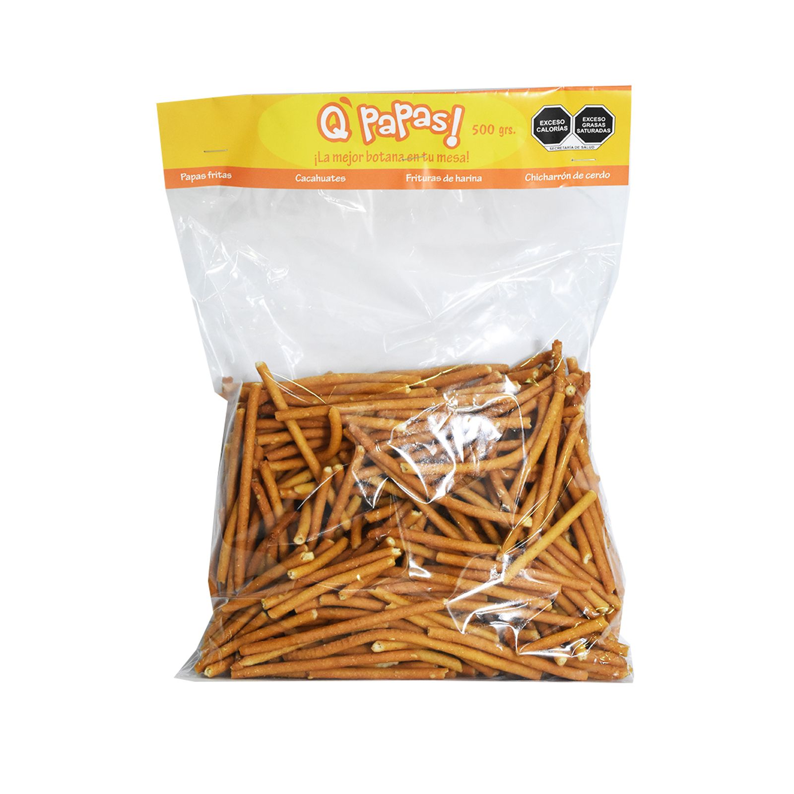 Pieza - Botana Q´papas Churros de Masa 500 Gr | La tienda Online de ...