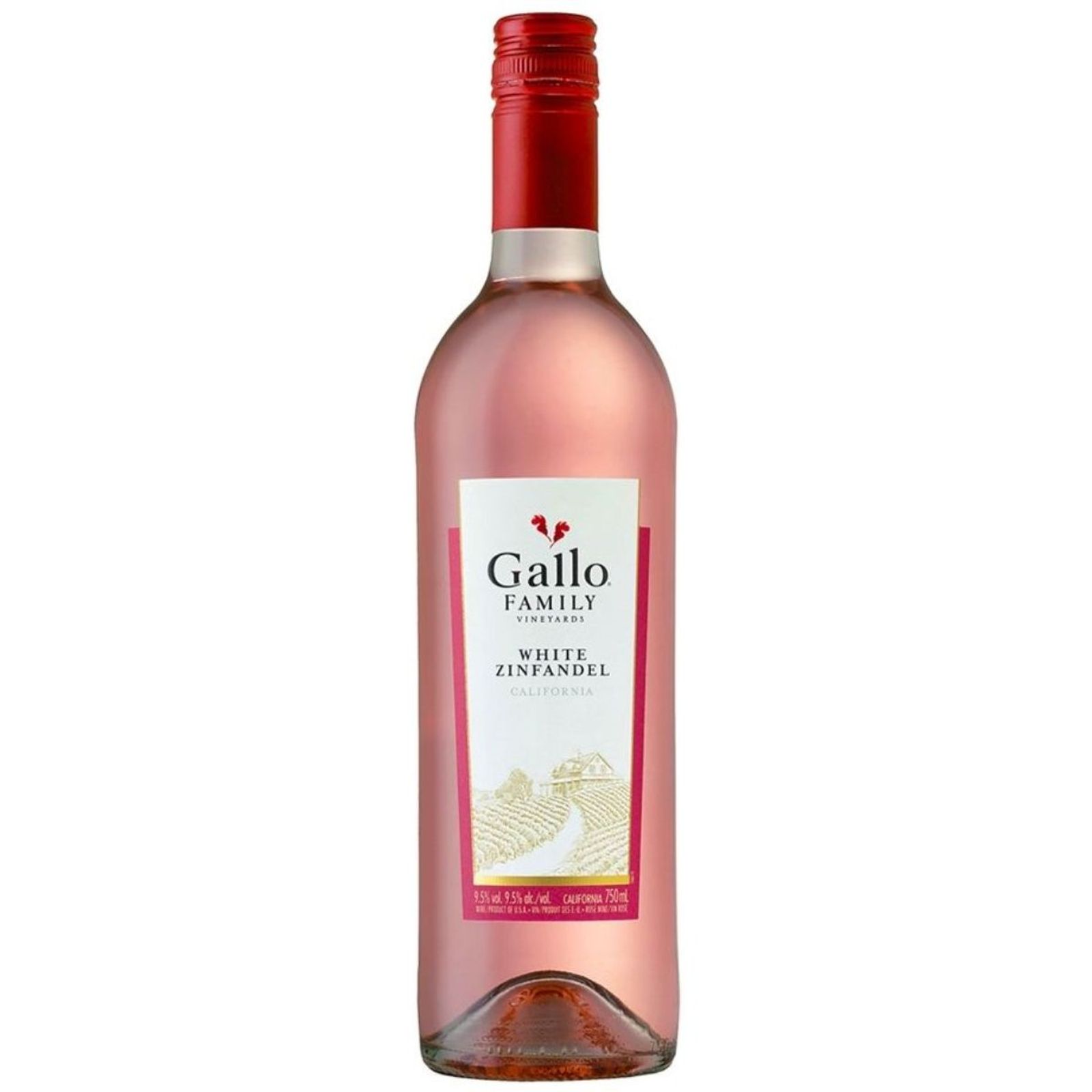 Pieza - Vino Rosado Gallo Family Zinfandel 750 Ml | La tienda Online de ...
