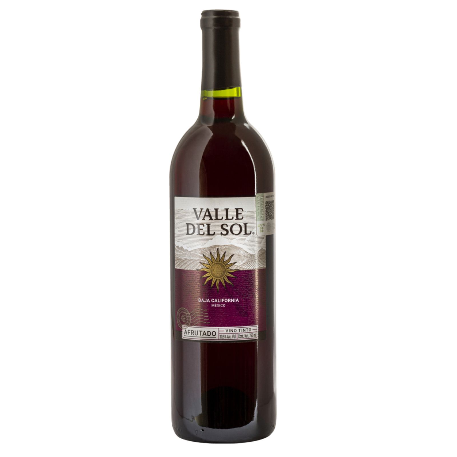 Pieza - Vino Tinto Valle Del Sol Afrutado 750 Ml | La tienda Online de ...